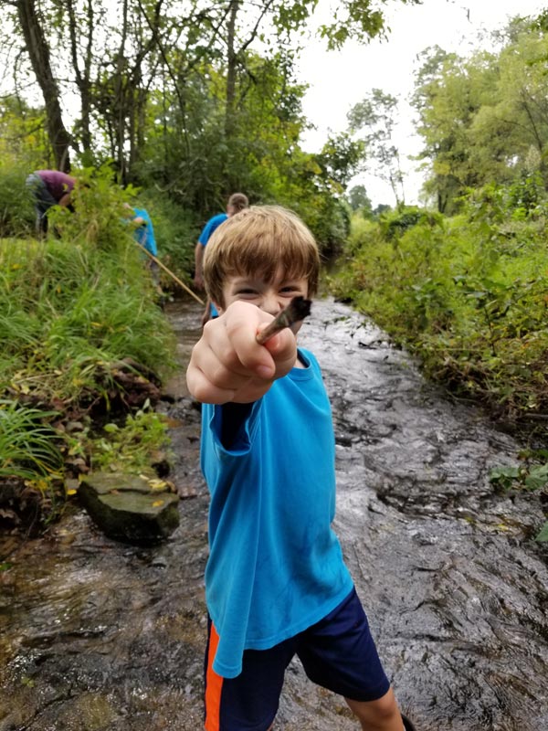 Scouts Get Their Boots Wet for Science and Stewardship